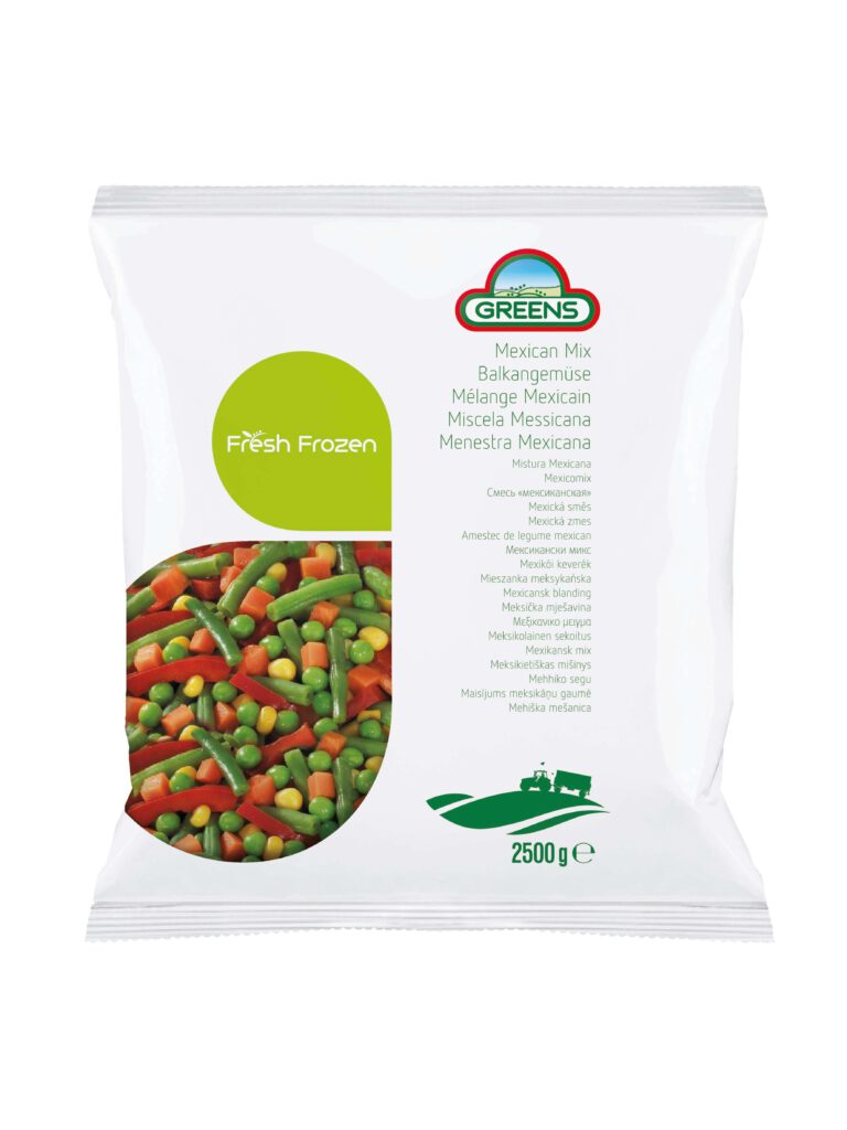 FROZEN VEGTABLES MEXICOMIX, 2.5KG – Palmco B.V.